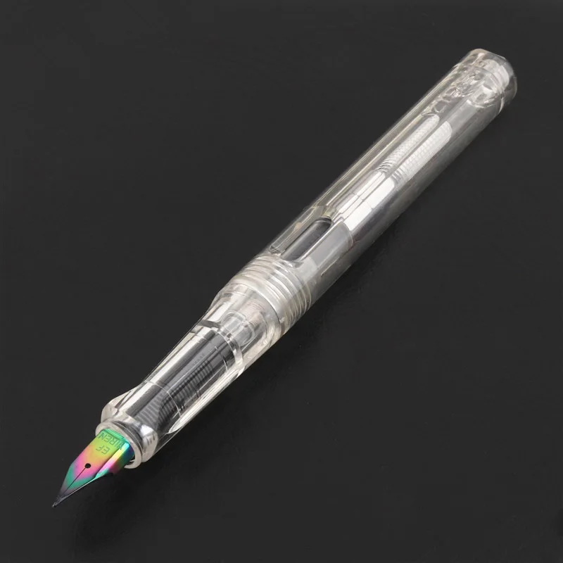 Pluma-estilogr-fica-de-lujo-401-transparente-color-blanco-para ...