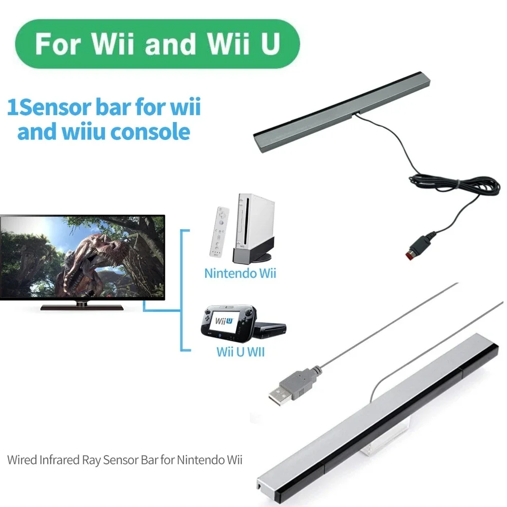 Jogo-Move-Bar-Remoto-para-Nintendo-Wii-Wii-U-Console-Raio-de-Sinal ...