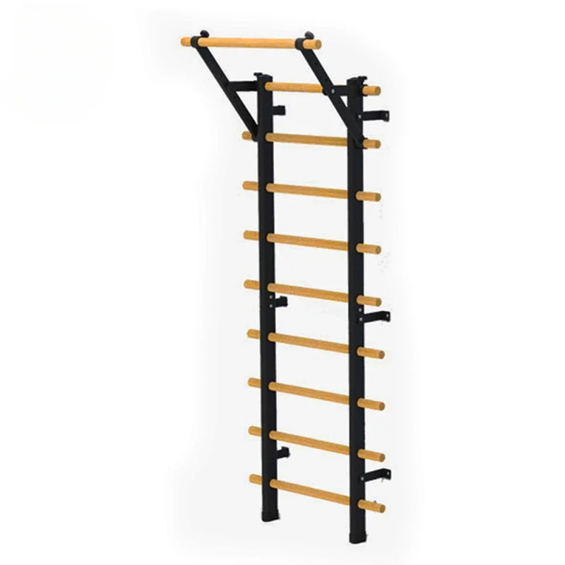 Ladder-Wall-Bar-Stall-Bar-10-Rungs-Pilot-Sport-Wood-Metal-Custom ...