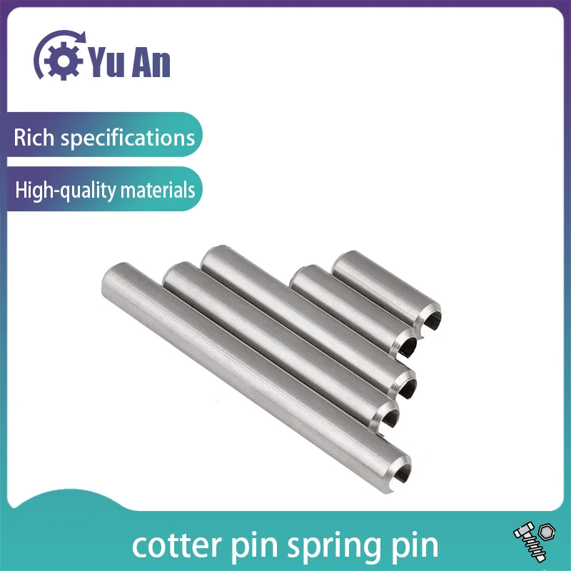 Standard Part 304 Stainless Steel Cylindrical Elastic Pin Locating Pin ...