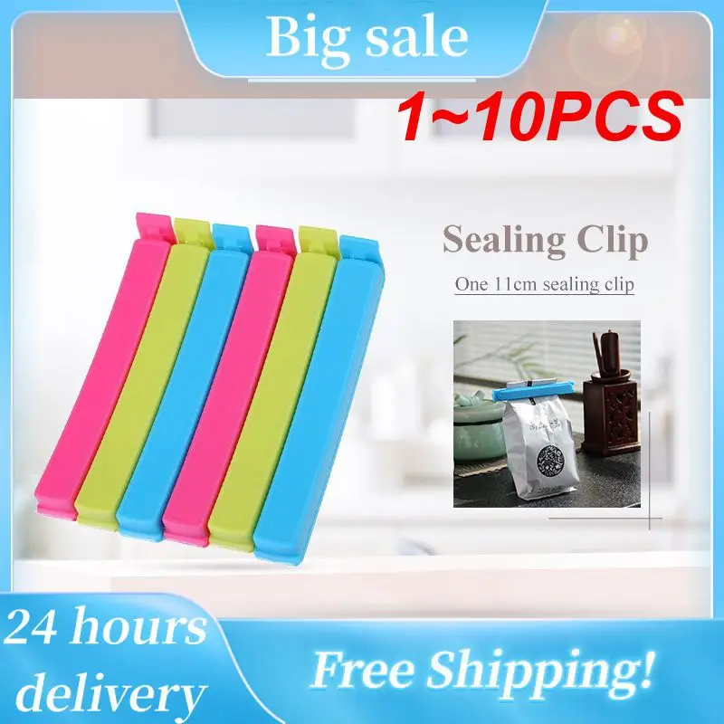 1-10PCS-Food-Sealing-Clip-Plastic-Bag-Closing-Clip-Moisture-proof-Fresh ...