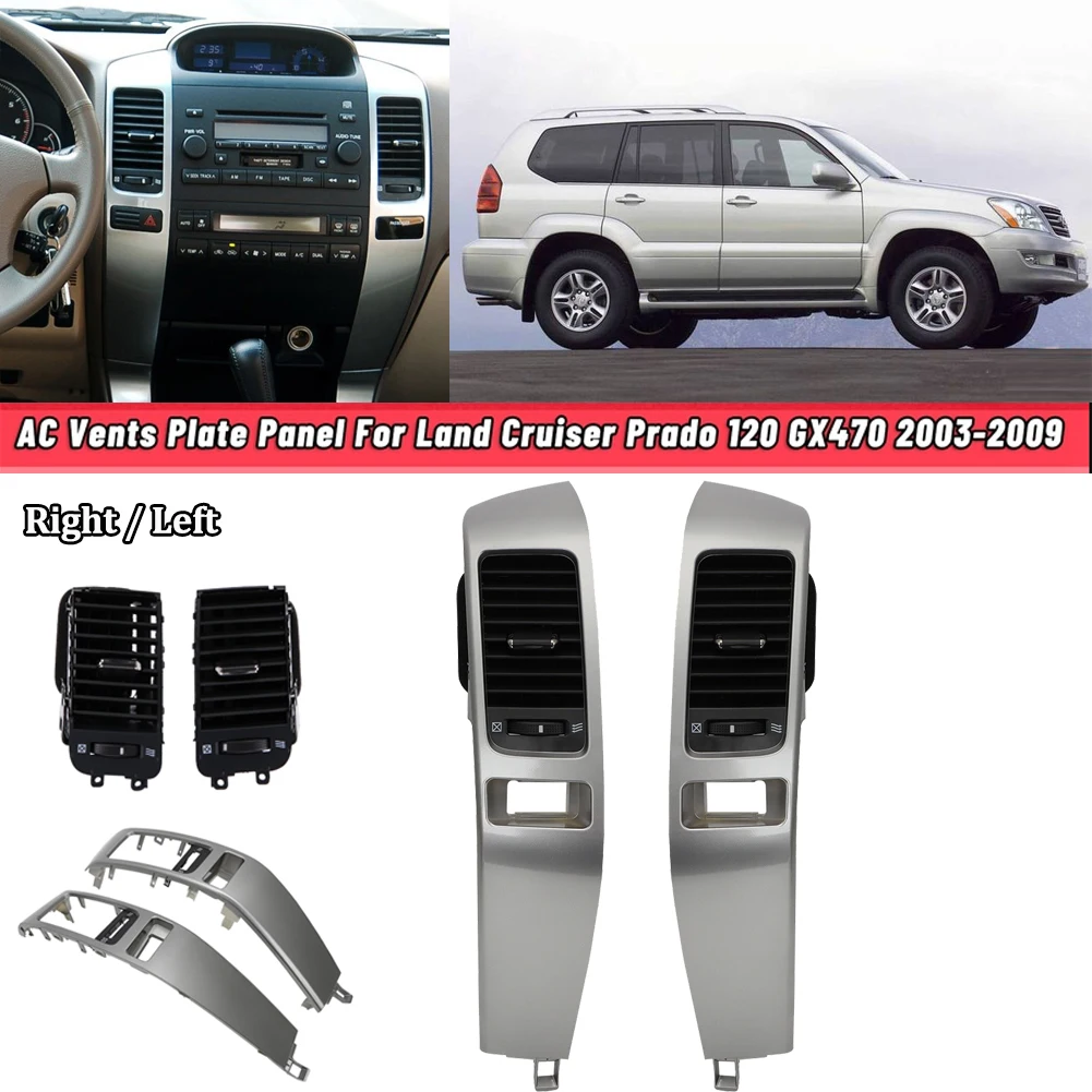 Car Air Conditioner Outlet Frame A/C Vents Plate Panel for Toyota Land ...