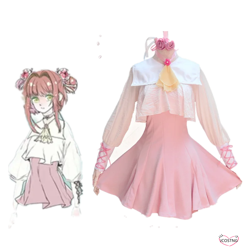 Disfraz-de-Anime-Captor-Sakura-Kinomoto-Sakura-vestido-rosa-Lolita ...