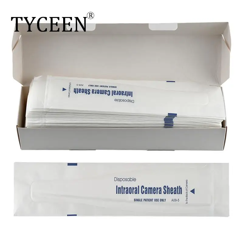100pcs-box-Dental-Intraoral-Camera-Sheath-Disposable-Protective-Cover ...
