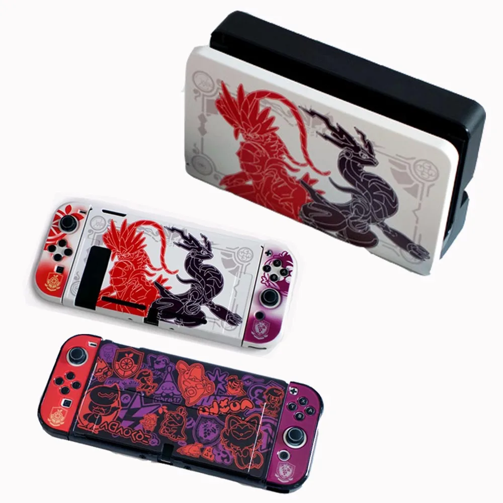 Hard-Case-TV-Dock-Charger-Stand-Protective-Crystal-Shell-for-Nintendo ...