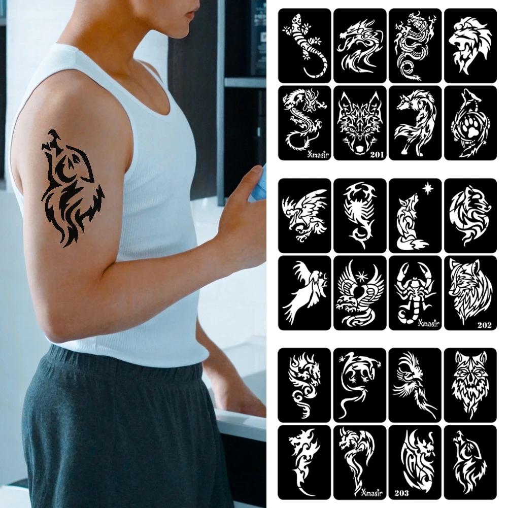 Airbrush Body Stencils
