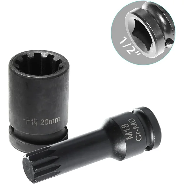 JEUCLEL 11PCS Universal Master Brake Caliper Socket Set, Brake Caliper ...