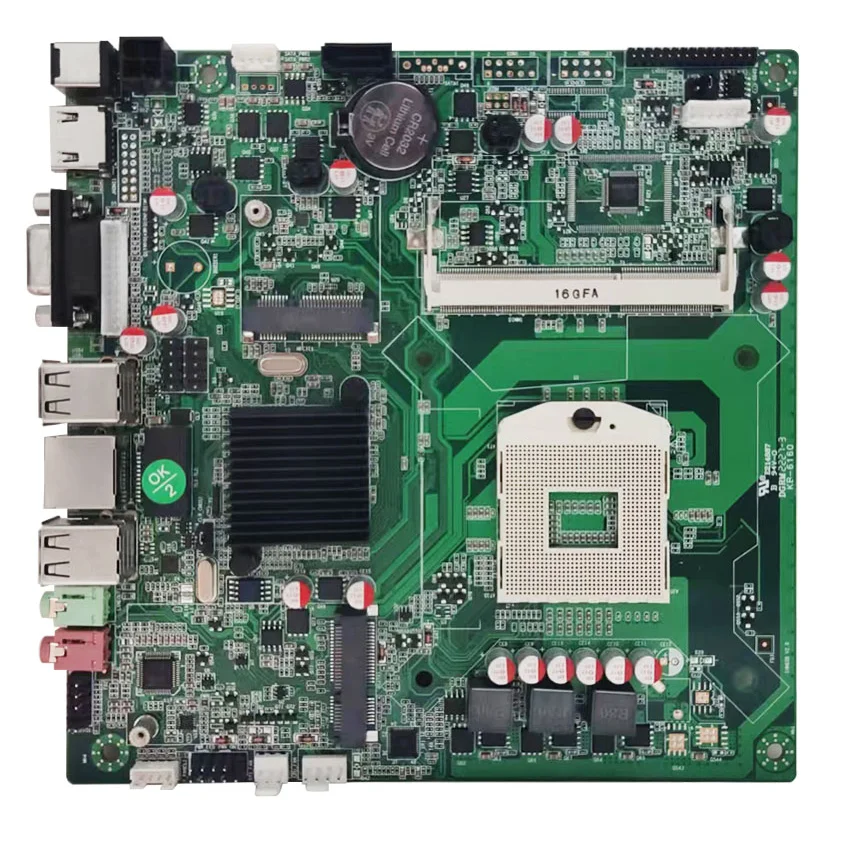 PCWINMAX Mini ITX HM65-OC motherboard。support DDR3 8GB，socket PGA988 ...