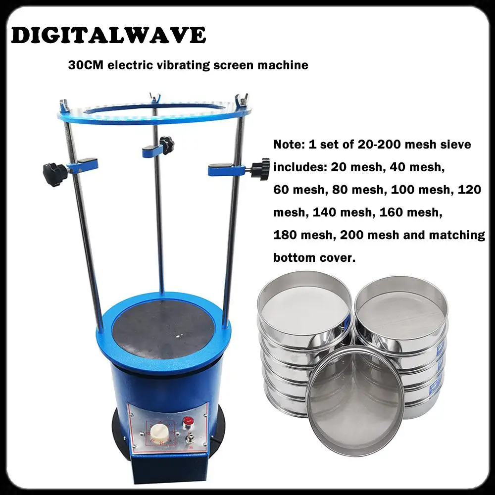 30CM-Diameter-8411-Type-Vibrating-Screen-Machine-Electric-Vibrating ...