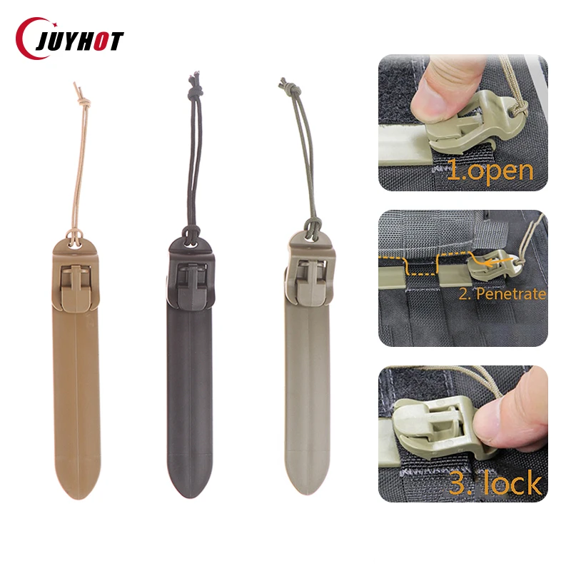 Tactical-Molle-Stick-Quick-Release-PALS-Webbing-Fasten-Clip-Strap ...