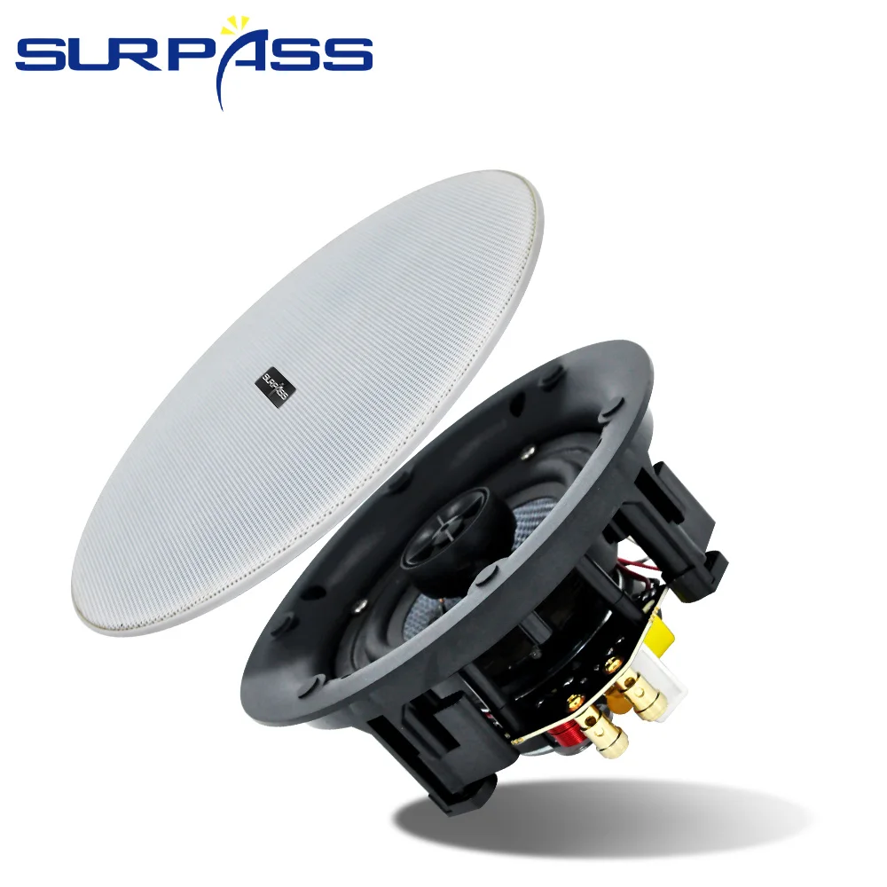 Home-Theater-Ceiling-Speaker-4inch-15W-Passive-Coaxial-Speaker-In ...