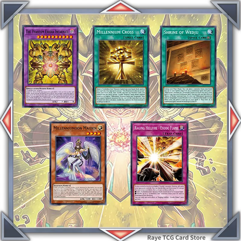 Millennium-Yugioh-Card-Game-Deck-Jogo-f-cil-Master-Duel-n-o-original-MD ...