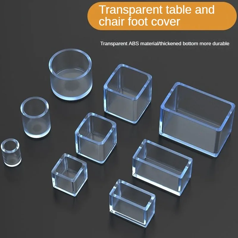 PVC-Chair-Leg-Caps-Transparent-Feet-Protector-Pads-Furniture-Table-Foot ...