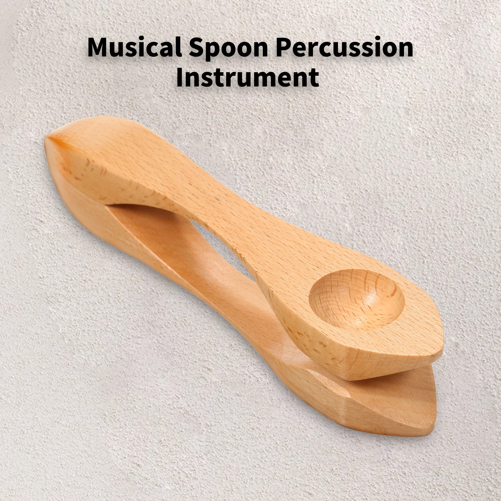 Wooden-Musical-Spoon-Folk-Percussion-Instrument-Natural-Wood-Folk-Sound ...