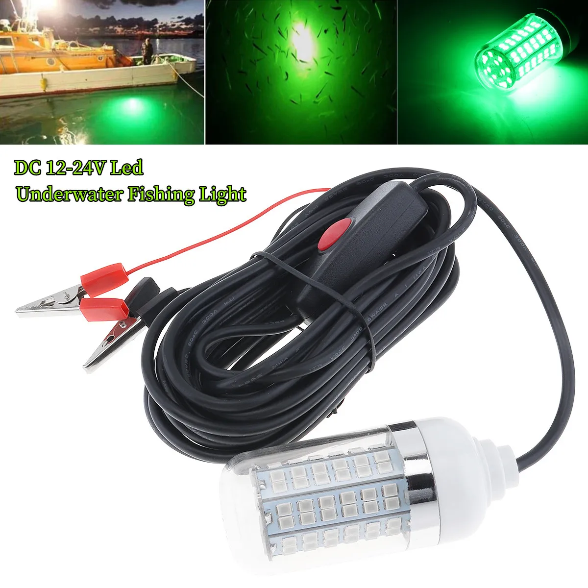 12-24V-LED-Fishing-Light-15W-Lure-Fish-Finder-Lamp-108-leds-2835SMD ...