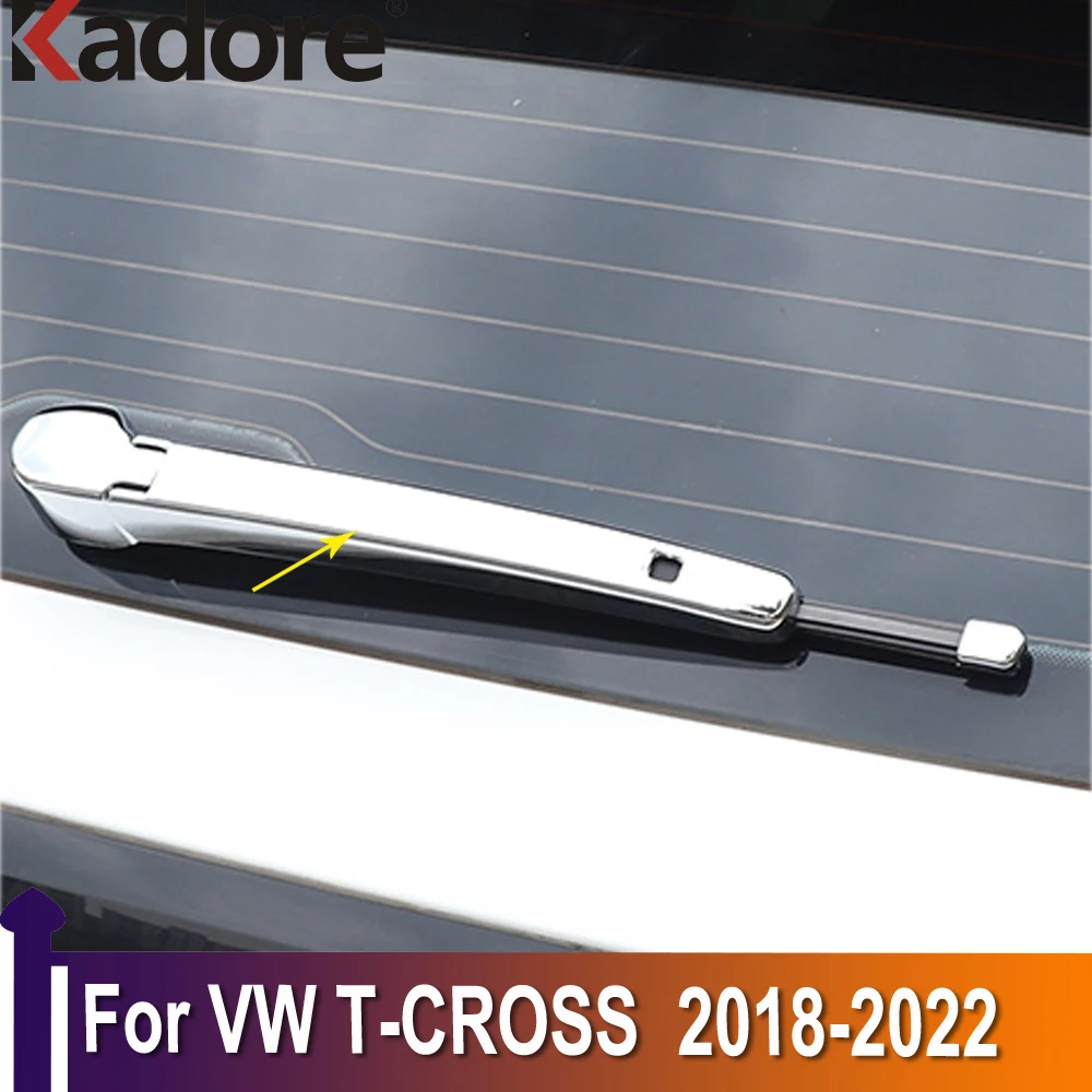 For Volkswagen VW T cross Tcross 2018 2019 2020 2021 2022 Chrome Rear ...