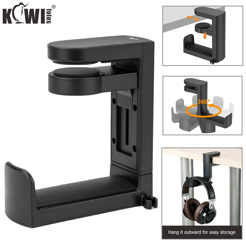 Universal Pc Gaming Headphone Hook Holder Hanger Mount Headset Stand ...