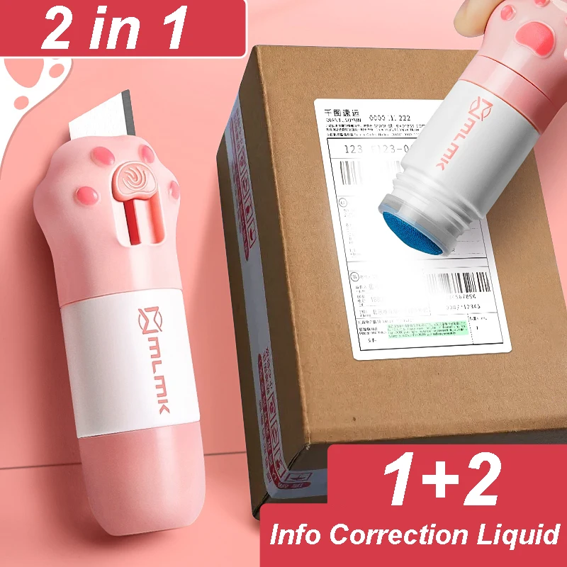 Portable-Thermal-Paper-Correction-Liquid-Parcel-Box-Opener-Knife ...