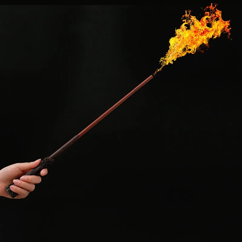 2023 New 36cm Spitfire Magic Stick Fire breathing Magic Props Halloween ...