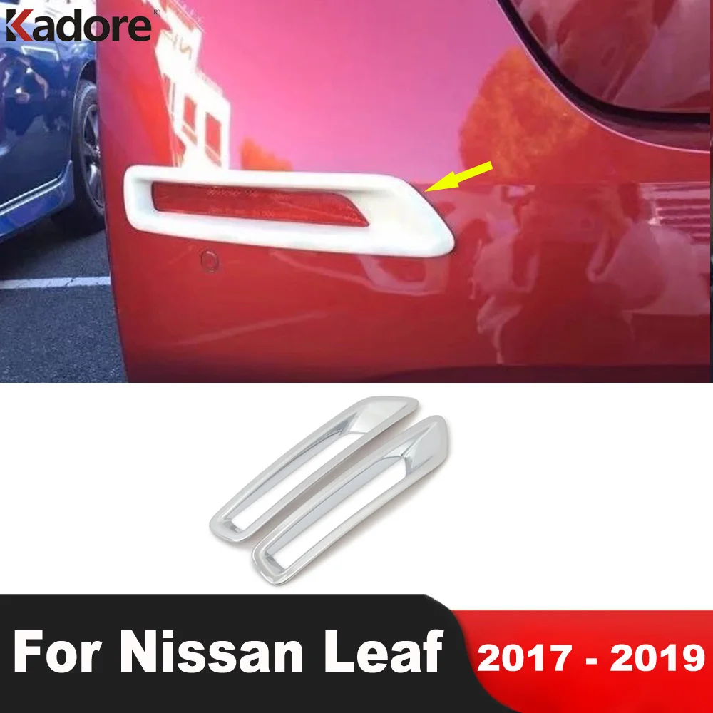 For Nissan Leaf 2017 2018 2019 Car Accessories Rear Tail Fog Light ...