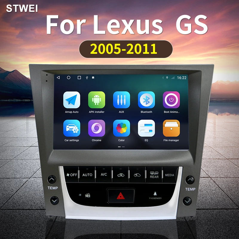 9-Inch-Android-11-For-LEXUS-GS300-GS350-GS400-GS430-GS460-2005-2011 ...
