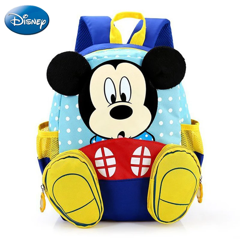 Disney Kids Backpack Mickey Minnie Cartoon Schoolbag Girls Boys ...