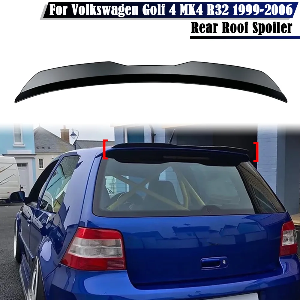 Rear-Trunk-Roof-Spoiler-Splitter-Wing-Lip-For-Volkswagen-VW-Golf-4-MK4 ...