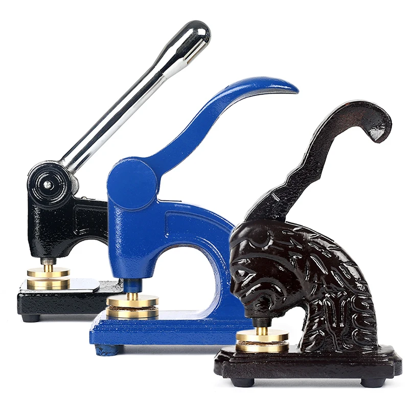 Large-Desktop-Embosser-Steel-Stamp-Customized-Graduation-Certificate ...