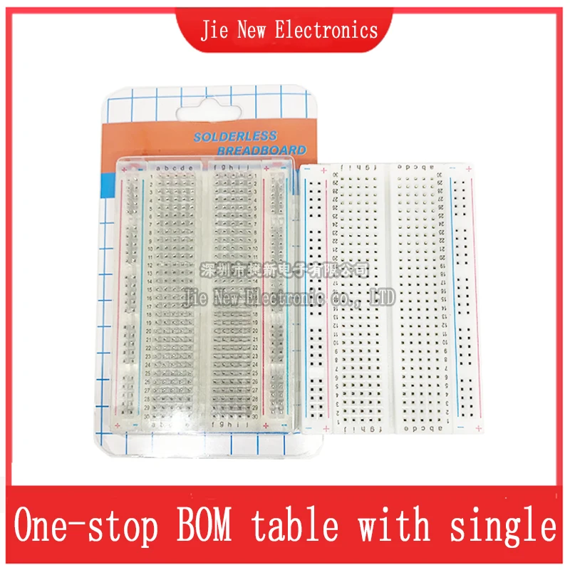Solderless-PCB-Breadboard-400-Tie-Points-Mini-Protoboard-Universal ...