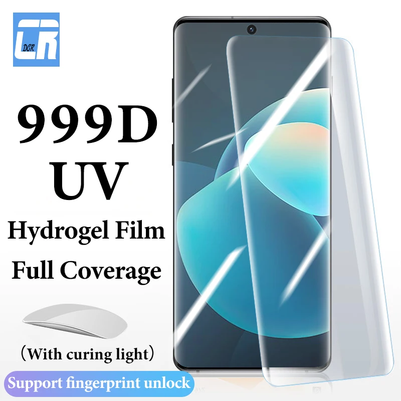 999D-UV-Hydrogel-Film-For-Vivo-X90-X80-X70-X60-Pro-Plus-S16-S15-Full ...