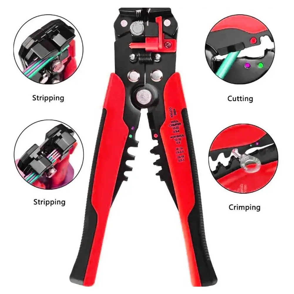 Wire-Stripper-Tools-Multi-functional-24-10AWG-0-2-6mm-Pliers-Stripping ...