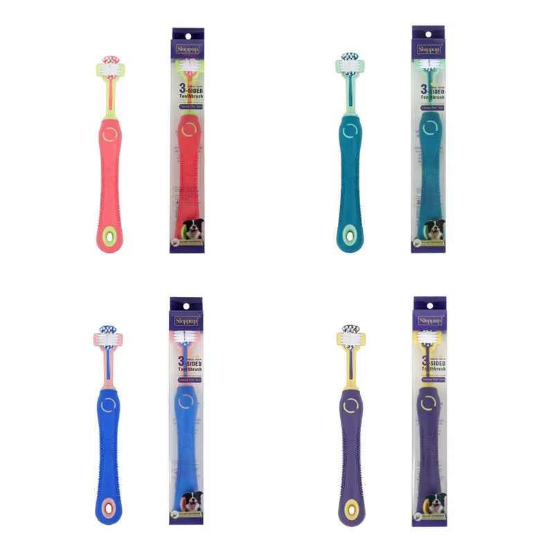 Three-Sided-Pet-Cat-Dog-Toothbrushes-Cleaning-Dog-Cat-Teeth-Three-Head ...