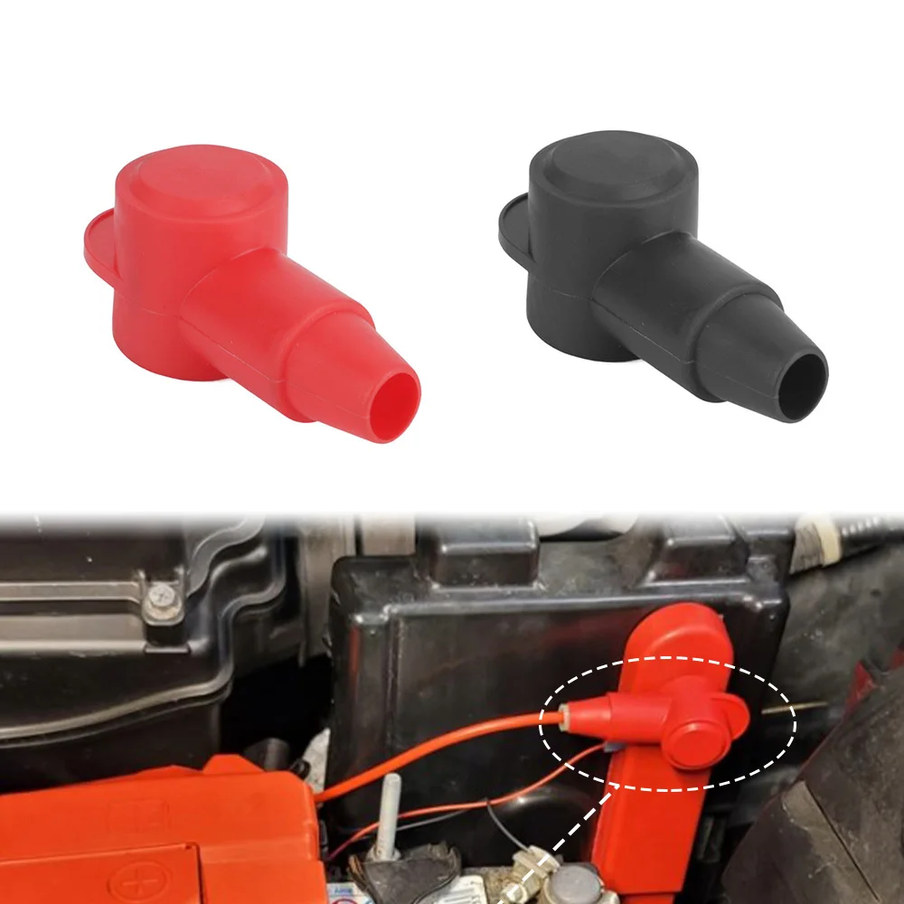 10Pcs Silicone Terminal Covers Car Battery Pile Head Protective Caps ...