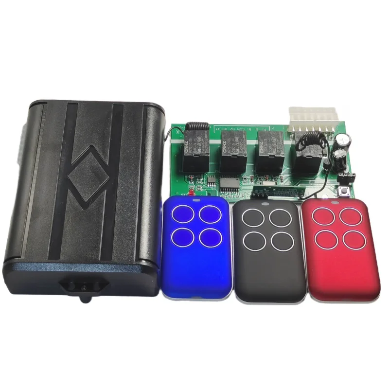 Auto-remote-controller-4-channels-12V-wireless-remote-controller-kit ...