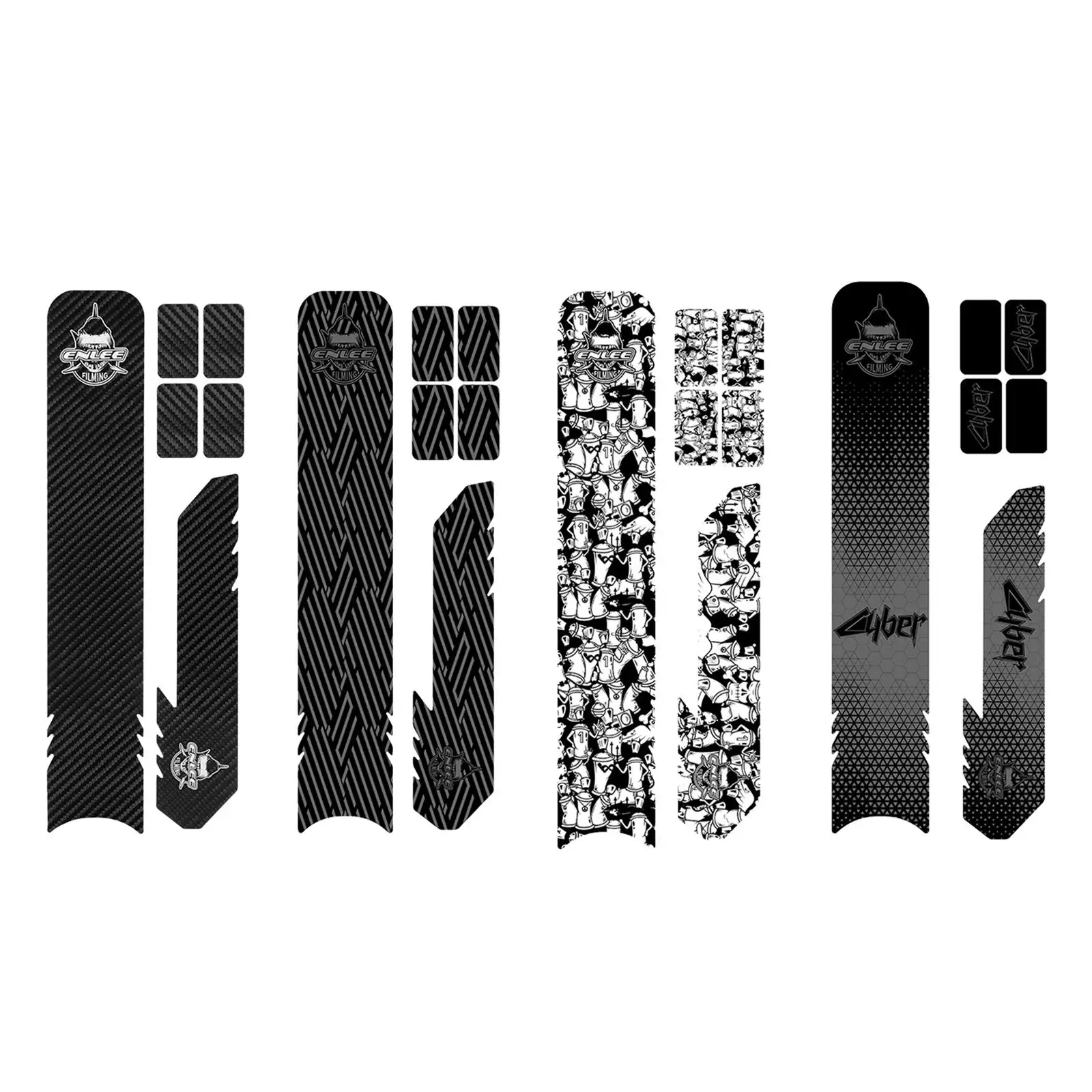 Bike frame stickers, bike clothing decorative film for accessories ...