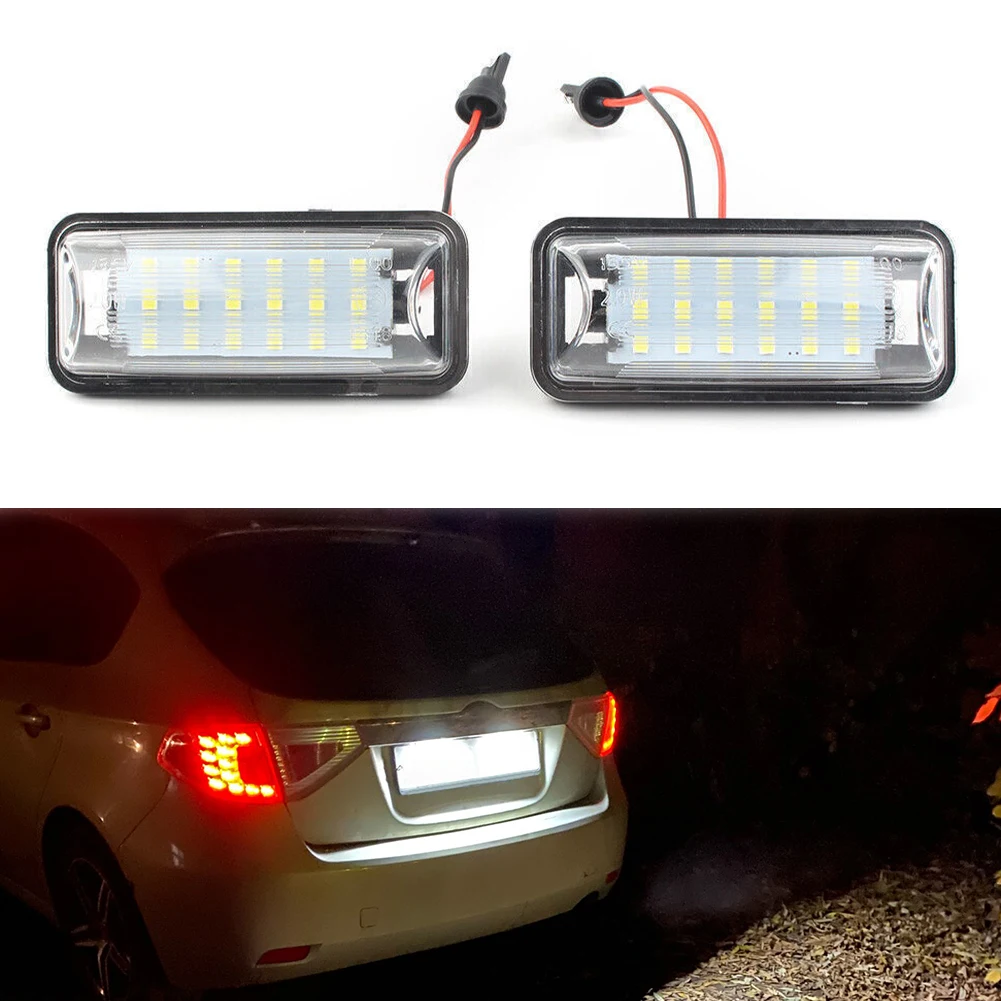2pcs-LED-License-Number-Plate-Light-Lamp-White-For-Subaru-Forester ...