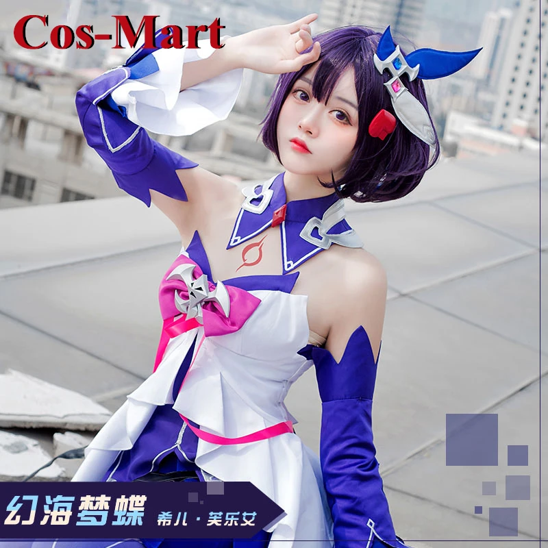 Cos-Mart Hot Game Honkai Impact 3 Seele Vollerei Cosplay Costume Sweet Lovely Uniform Dress ...