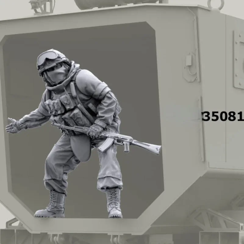 1-35-Scale-Resin-Figure-Model-Kit-Russian-Army-Soldier-in-Modern ...