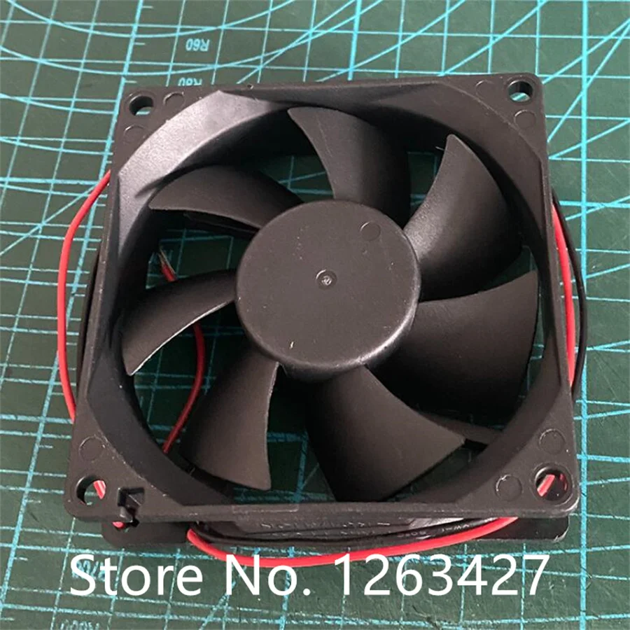 Clearance: 8025 12v0.20a 8cm two-wire cooling fan chassis fan - Uranful.com