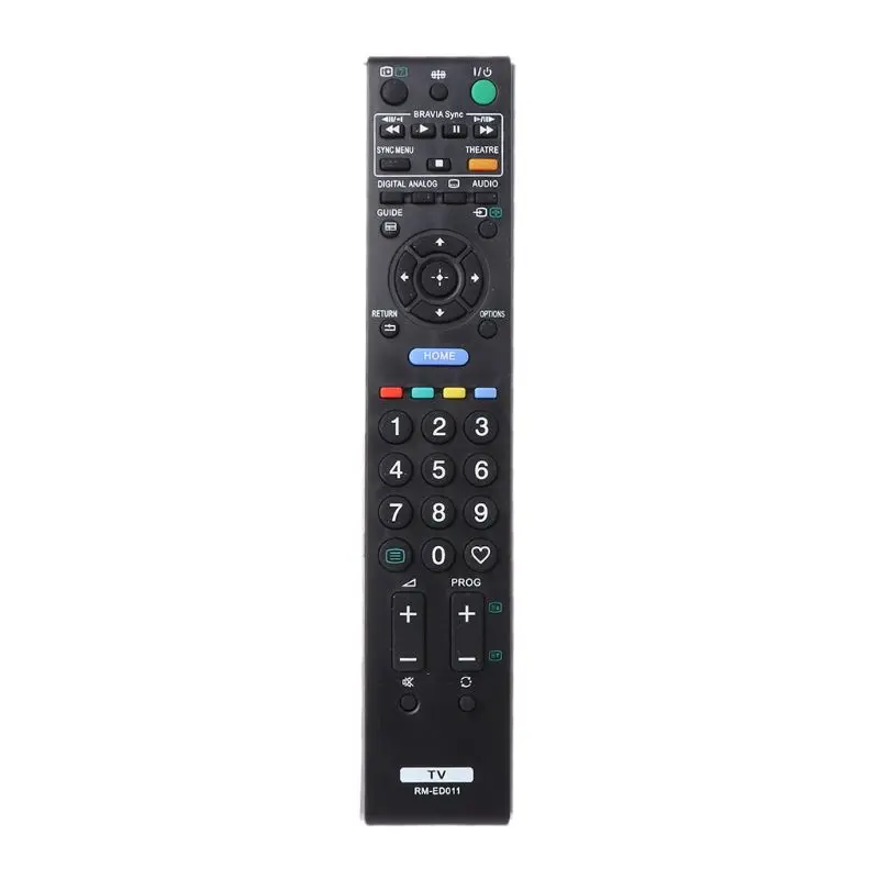 Remote Control Rm-ed011 Replacement For Sony Bravia Tv For Smart Led ...
