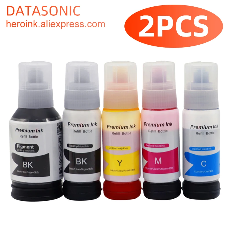 Epson 4 Bottles Refill Ink | Ink Refill Kit Epson 3337 | Epson L3158 ...