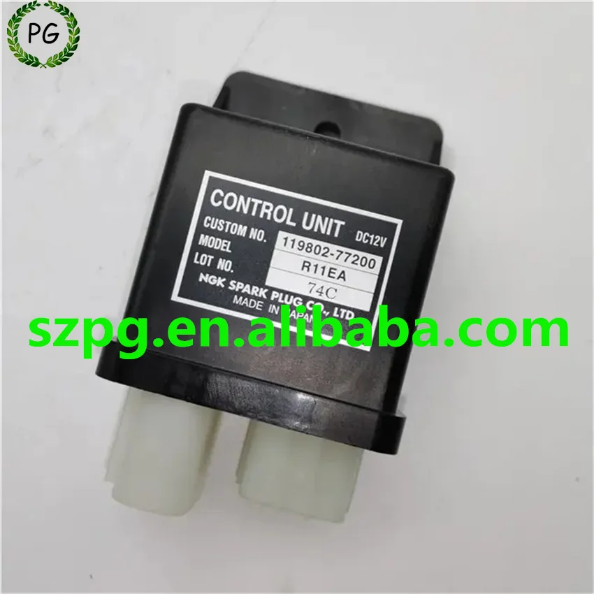 119802-77200-Control-Unit-12V-Safe-start-relay-Excavator-Relay ...