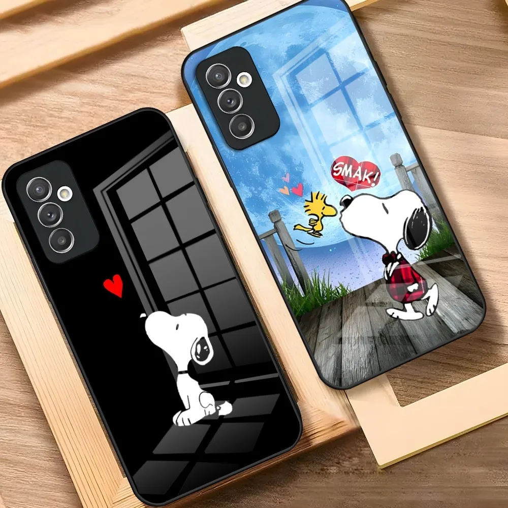 Cartoon-Snoopy-Dog-Phone-Case-for-Samsung-S24-S23-S21-S20-S22-A24-A34 ...