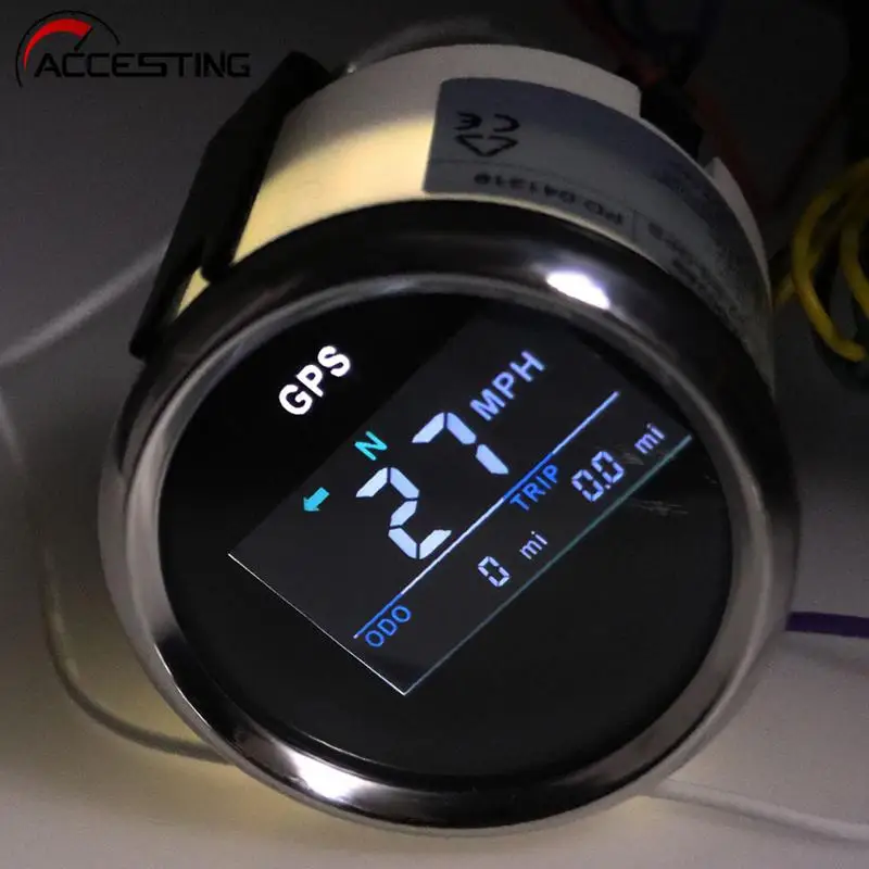52mm-Digital-GPS-Speedometer-Speed-Gauge-Odometer-ATV-UTV-Motorcycle ...