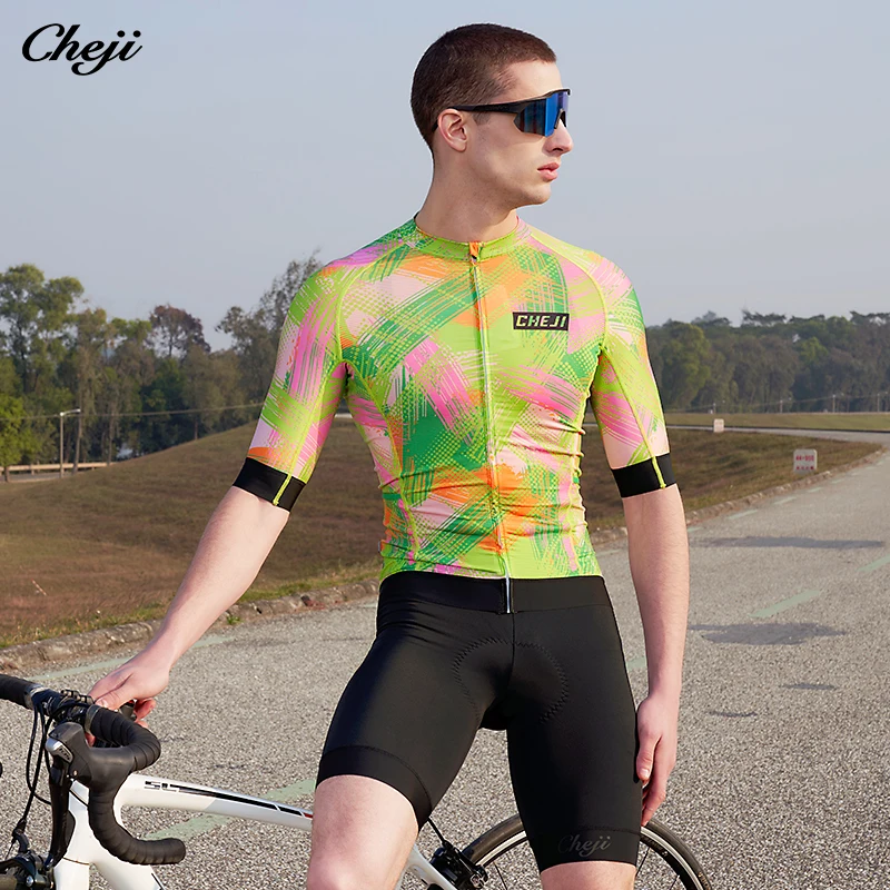 CHEJI-men-s-and-women-s-cycling-jerseys-short-sleeved-tops-in-quick-dry ...