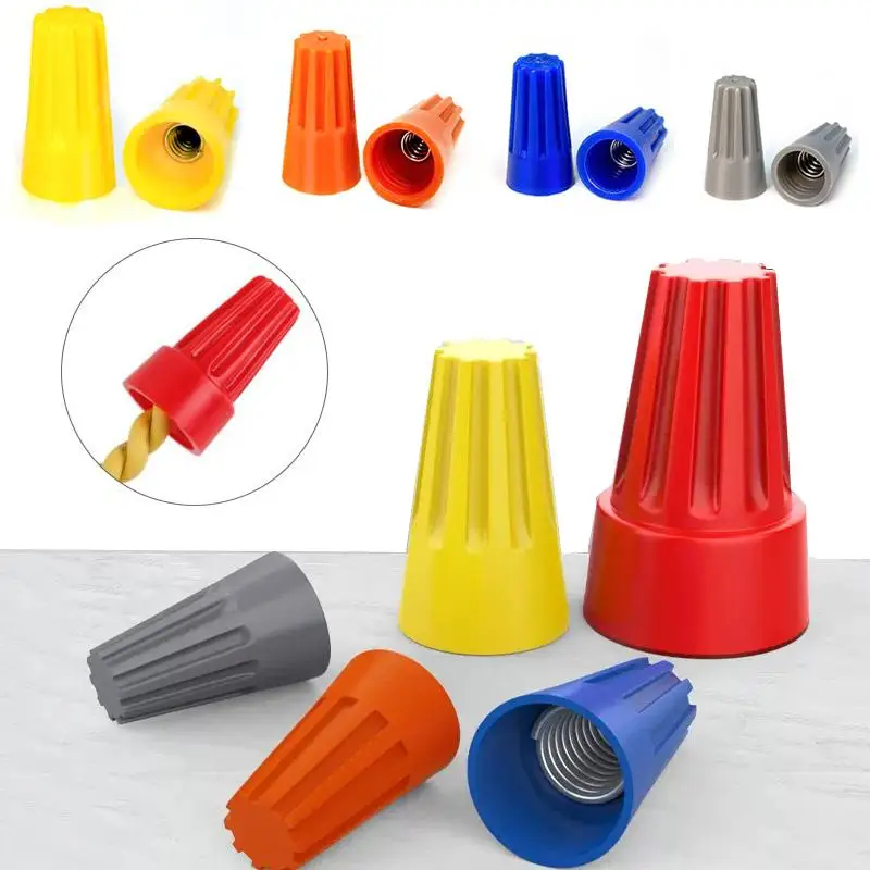 100Pcs-25pcs-P1-P2-P3-P6-Colorful-Wire-Caps-Electrical-Connectors-Screw ...