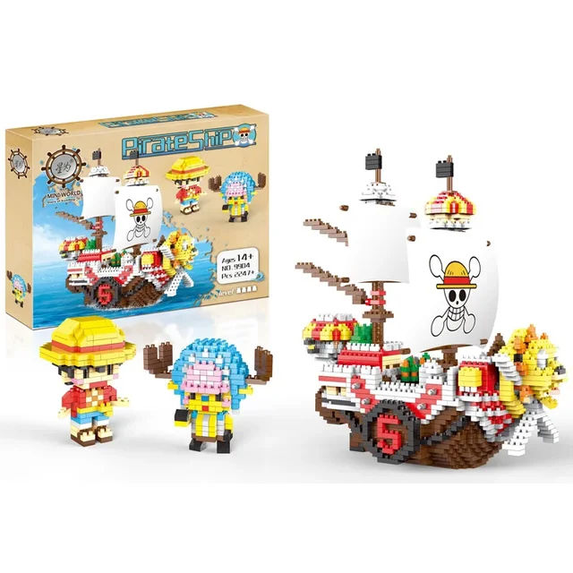 One Piece Building Blocks – 2247-Pieces Thousand Sunny - One Piece Apparel