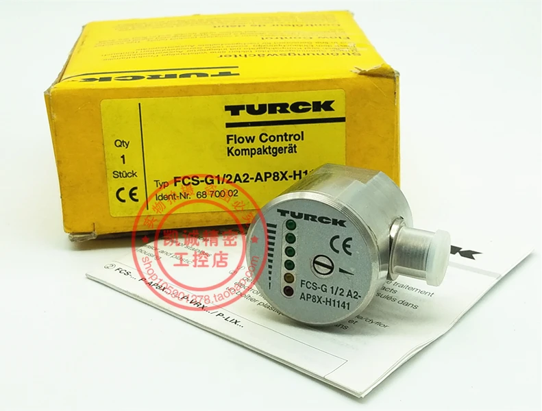 Interruptor-de-flujo-Turk-Original-Sensor-TURCK-FCS-G1-2A2-AP8X-H1141 ...