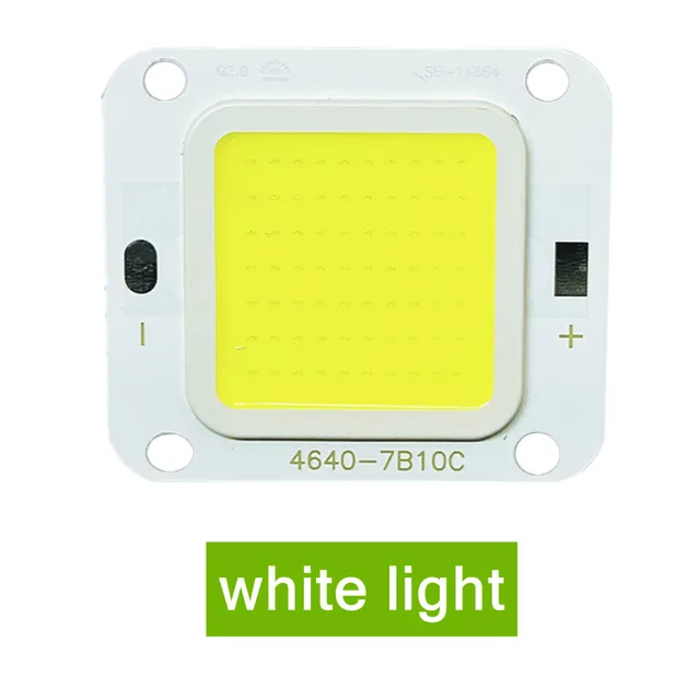 COB 4640 10W 20W 30W 50W 60W 70W LED light beads 32V Warm Cold white high power lamp long life ...