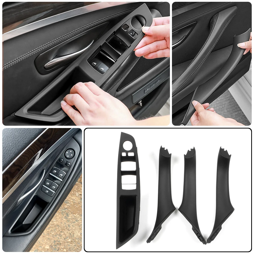 Quality-Interior-Front-Door-Armrest-Panel-Trim-Pull-Handle-Set ...